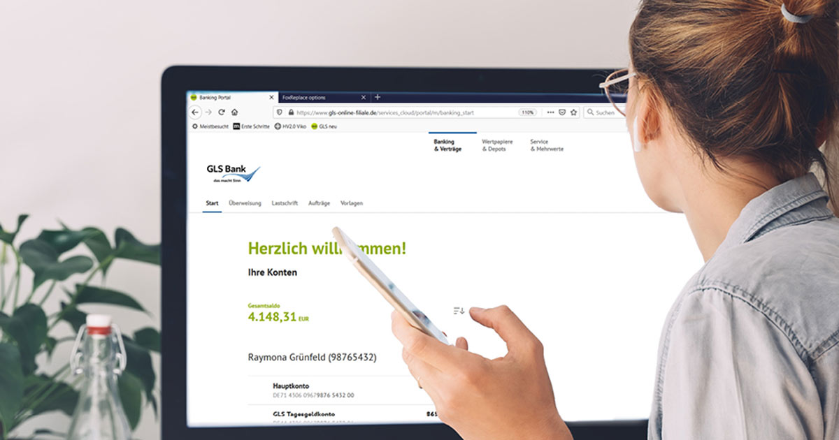 GLS Onlinebanking: Nachhaltiges & sicheres Internet-Banking - GLS Bank